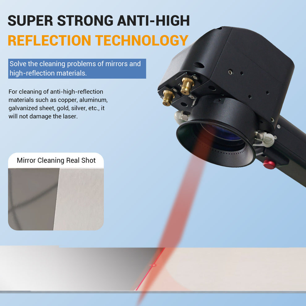 SFX AGC-300A 90% New Laser Cleaning Machine –110V IoT-Connected & Self ...