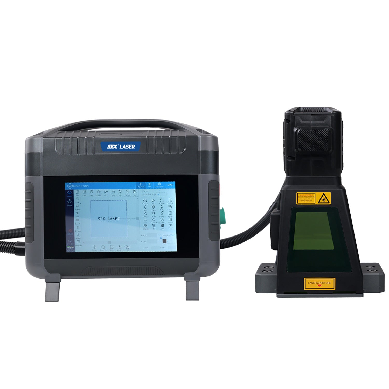 SFX Pro Series 20W 30W 50W Portable Handheld Laser Marking Machine ...