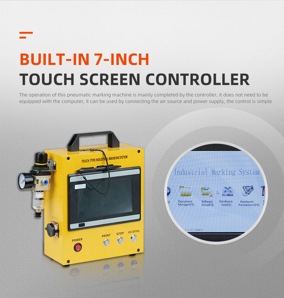 SFX Handheld Pneumatic Marking Machine 120*50mm 110V/220V for Vehicle ...