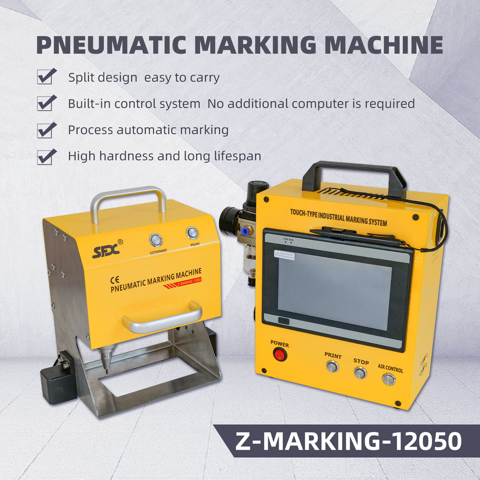 SFX Handheld Pneumatic Marking Machine 120*50mm 110V/220V for Vehicle ...
